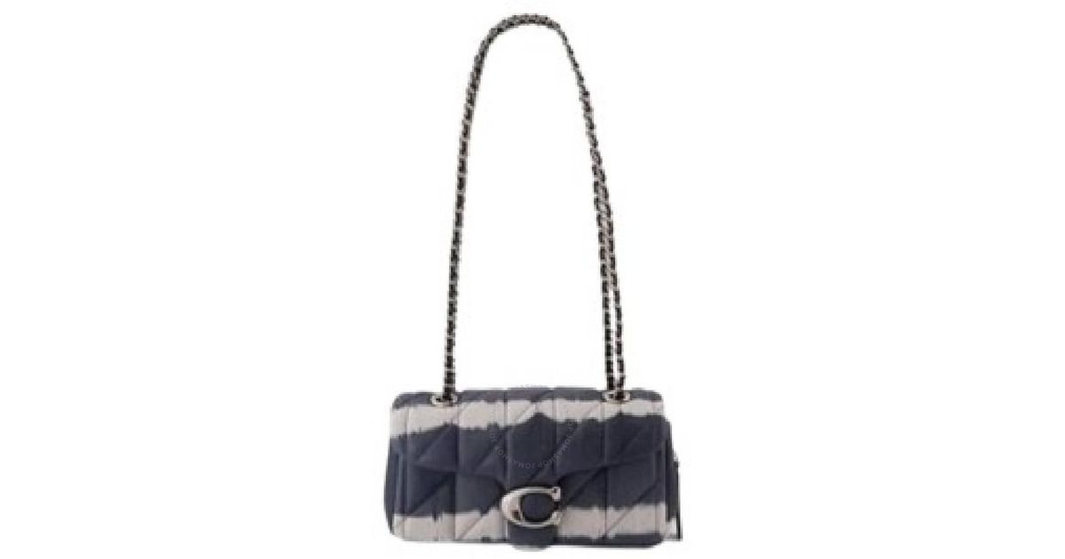 COACH Tabby 20 Quilted Shoulder Bag in Blue | Lyst