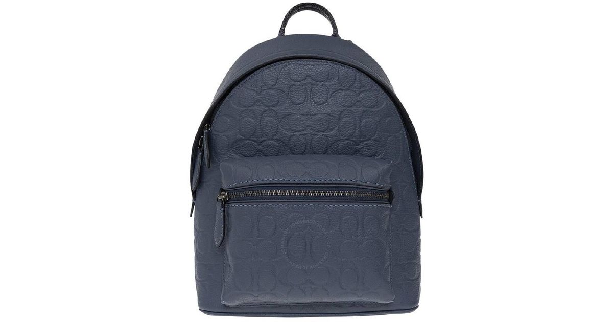 COACH Charter Backpack 24 in Blue for Men | Lyst