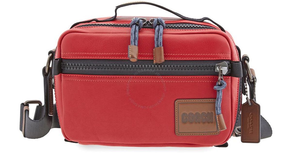 COACH Patch Pacer Top H in Red for Men | Lyst