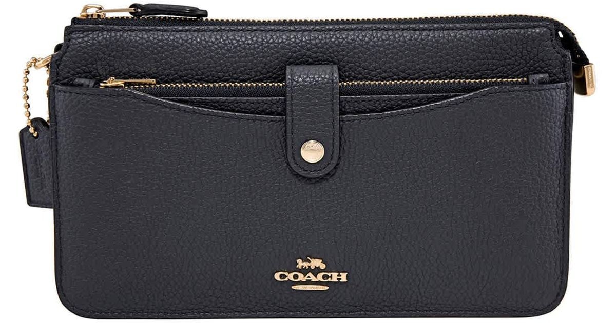 COACH Noa Pop Up Messenger Bag in Black | Lyst