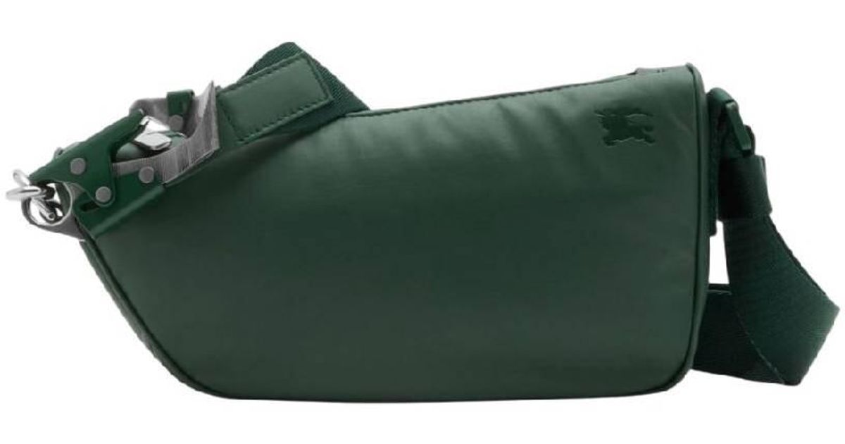 Burberry Vine Shield Crossbody Bag in Green for Men | Lyst