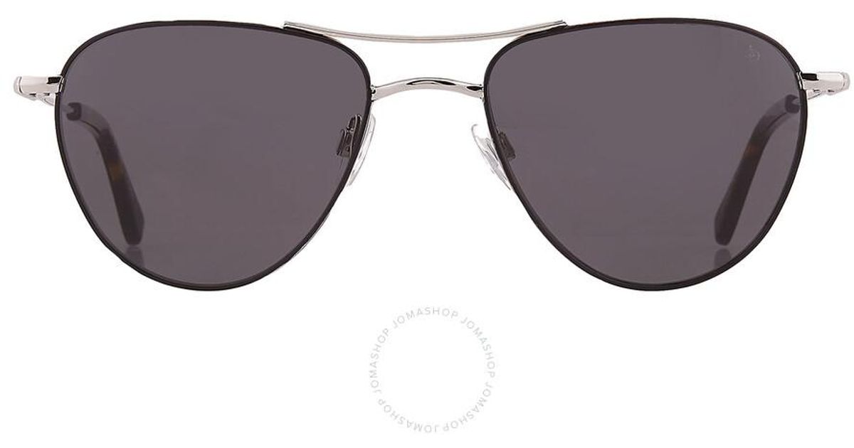 American Optical Grey Pilot Sunglasses Sebring 1 55 in Grey | Lyst UK