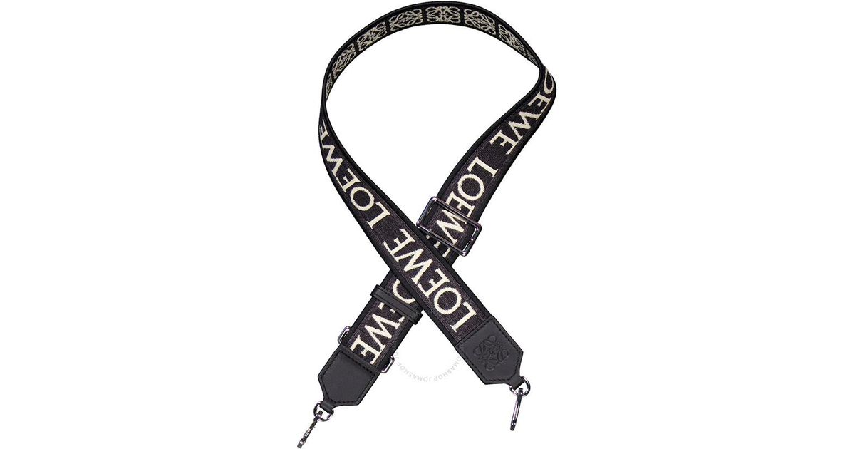 Loewe Anagram Strap in Black | Lyst UK
