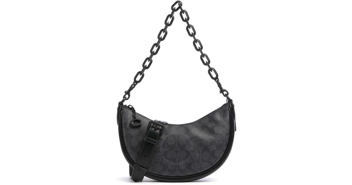 COACH Mira Shoulder Bag in Black | Lyst