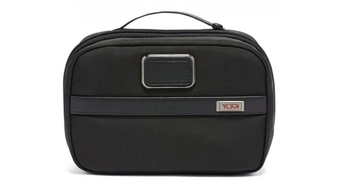 Tumi Alpha Split Travel Kit in Black for Men | Lyst UK