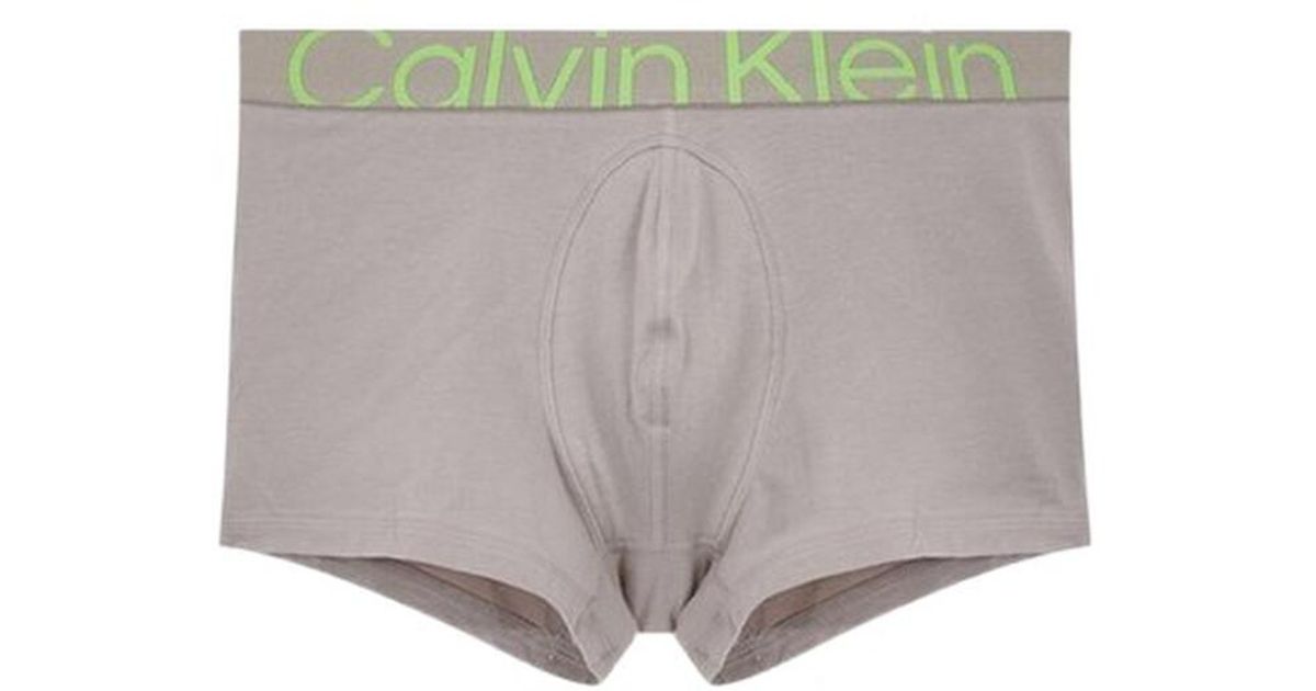 Calvin Klein Future Shift Trunks in Grey for Men | Lyst UK