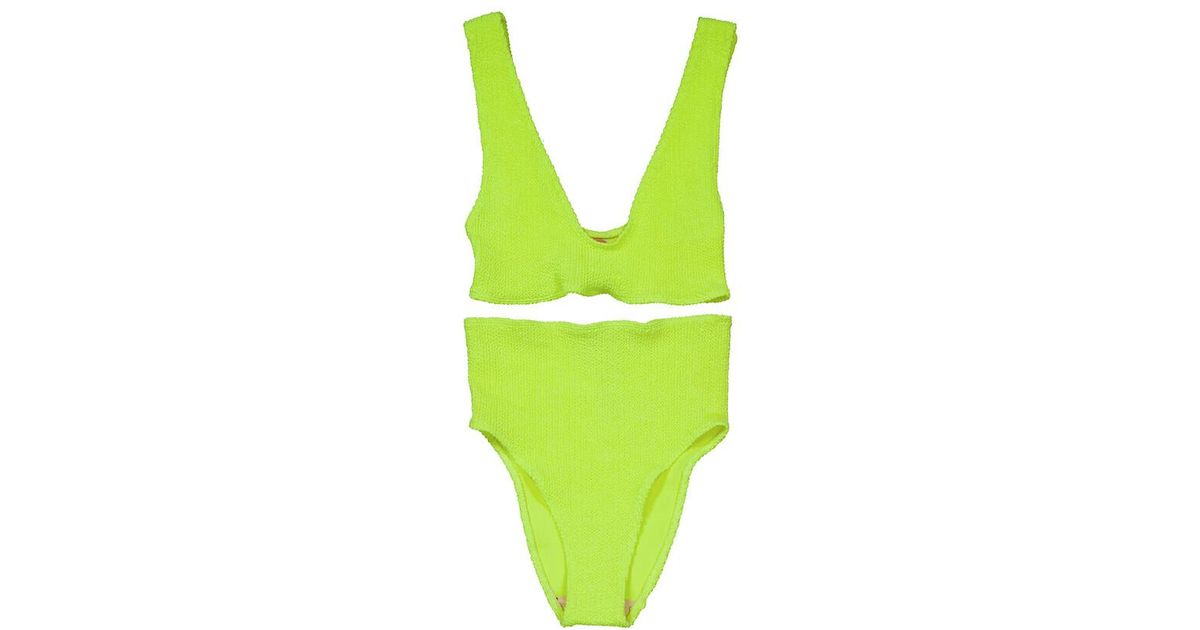 Sorbet Island Lemon Adele Bikini in Green | Lyst UK