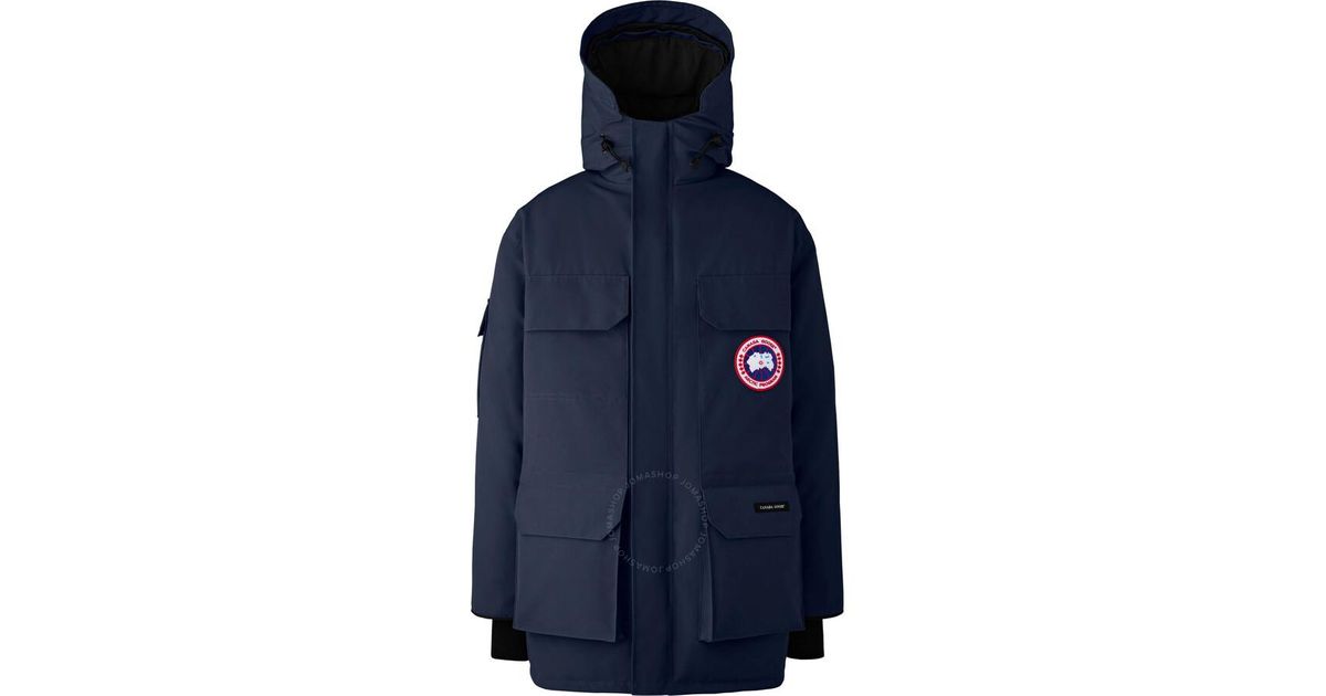 Canada Goose Atlantic Navy Expedition Down Parka in Blue for Men | Lyst
