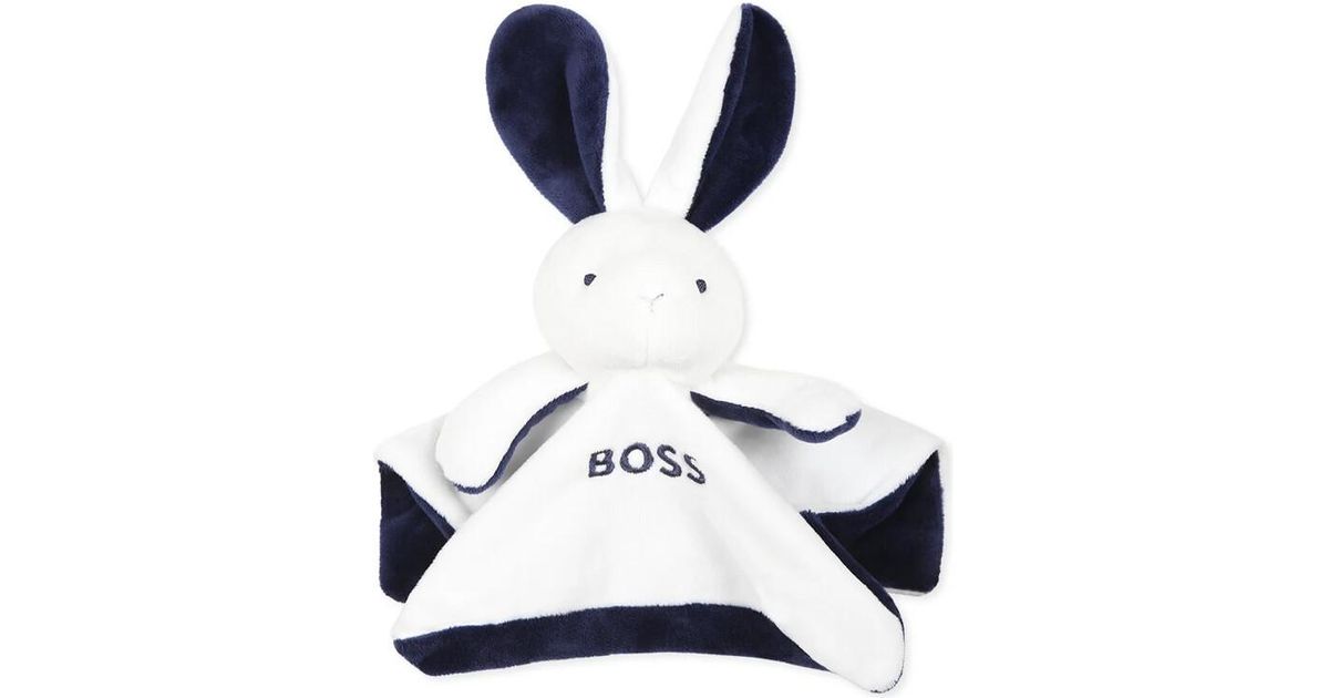 BOSS Doudou For Baby Boy With Logo in Blue for Men | Lyst UK