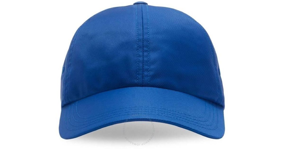 Burberry Equestrian Knight Motif Six-Panel Baseball Cap in Blue | Lyst