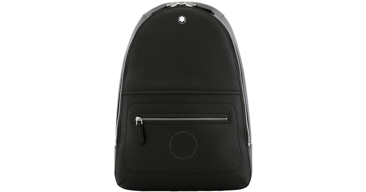 Montblanc Meisterstuck Selection Mini Soft Backpack in Black | Lyst UK