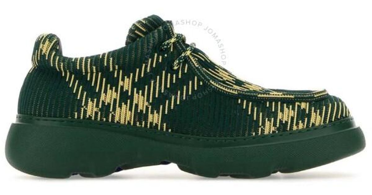 Burberry Creeper Check Woven Creeper Derby Shoes, Brand Size 41.5 Us in ...