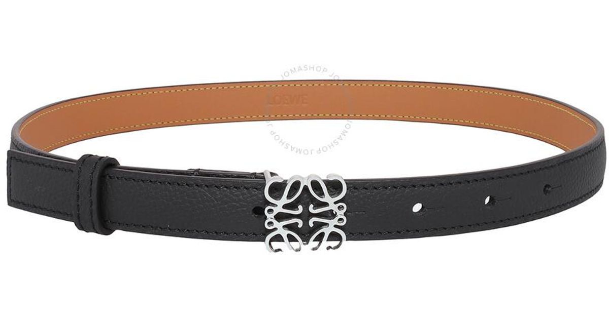 Loewe Anagram Logo-Buckled Belt, Cm in Black | Lyst