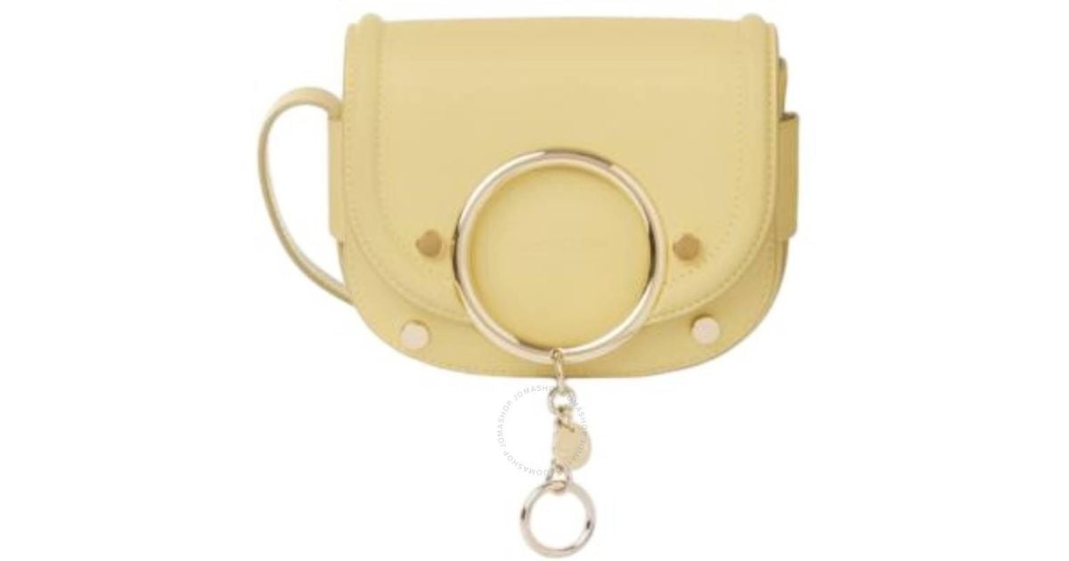 See By Chloé Mara Small Leather Crossbody Bag in Yellow | Lyst