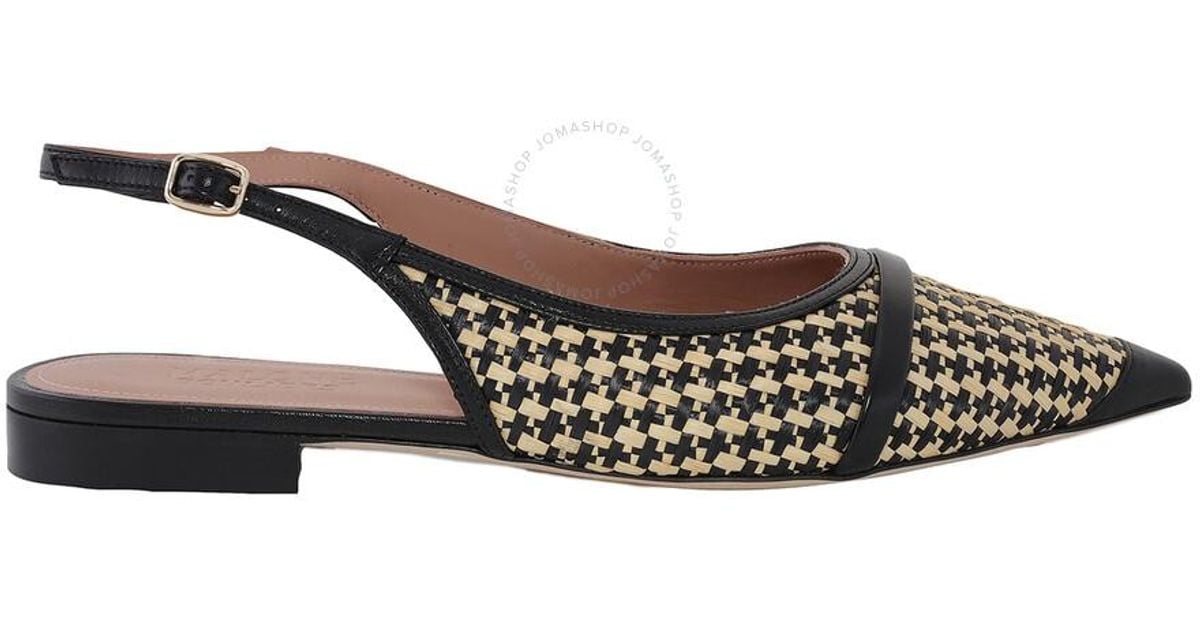 Malone Souliers Jama Slingback Pumps, Brand Size 37 Us in Metallic | Lyst