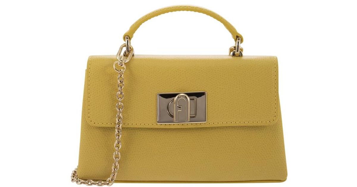 Furla 1927 in Yellow | Lyst