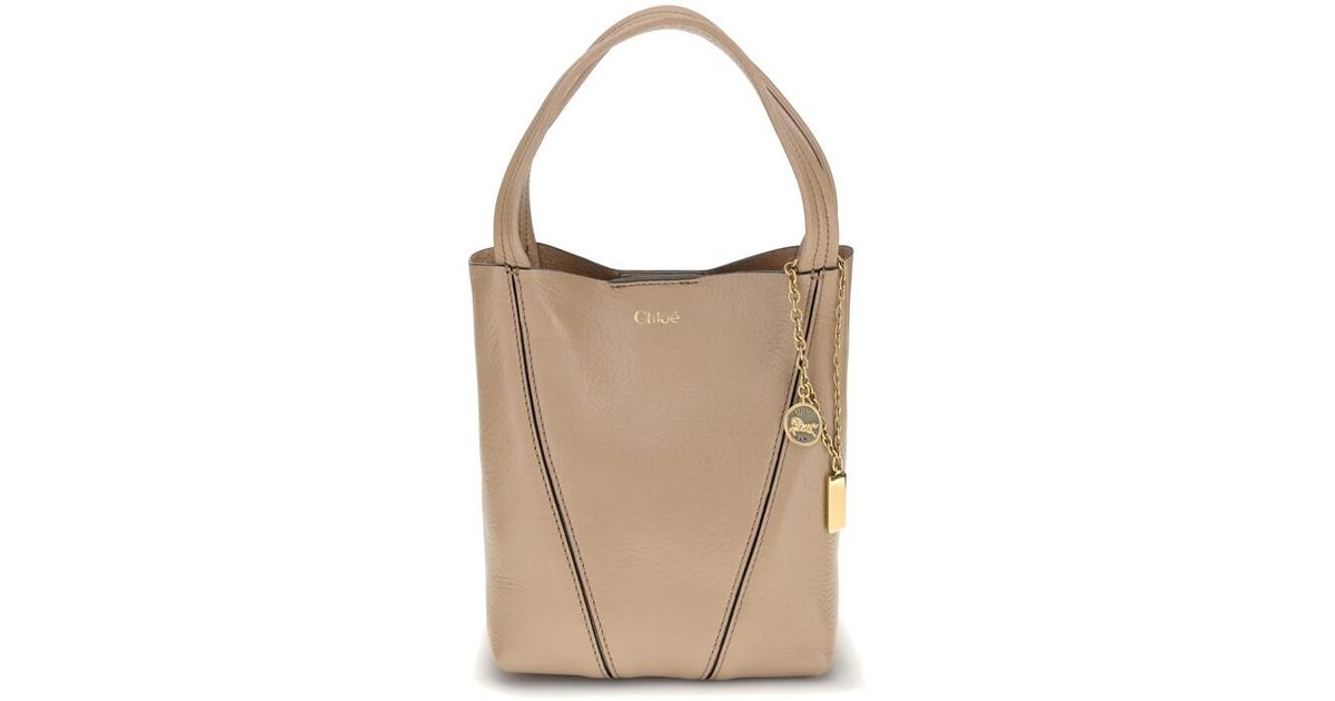 Chloé Chlo Spin Shoulder Bag in Brown | Lyst UK