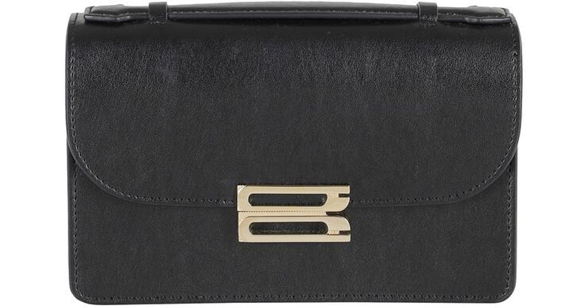 Victoria Beckham Mini Dorian Bag in Black | Lyst UK