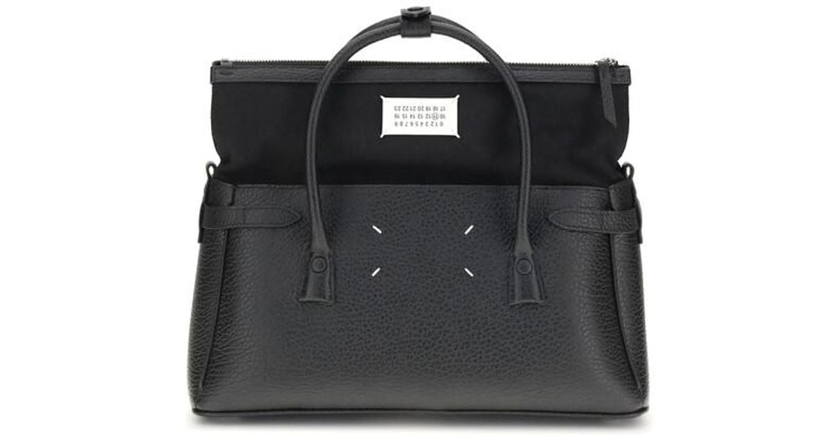 Maison Margiela 5Ac Medium Shoulder Bag in Black | Lyst
