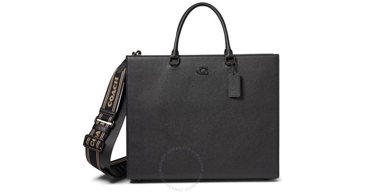 COACH Tote 40 in Black for Men | Lyst