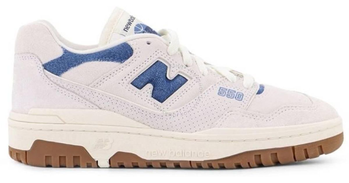 New Balance Reflection 550 Low-Top Sneakers, Brand Us in White | Lyst