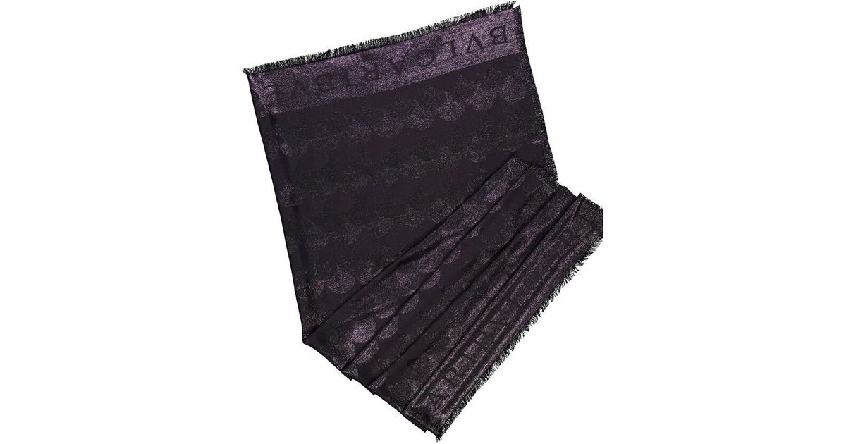 BVLGARI Diva Sparkling Heritage Scarf in Blue | Lyst UK