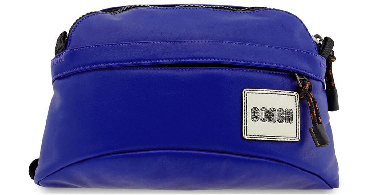 COACH Pacer Sport Pack With Patch in Blue for Men | Lyst