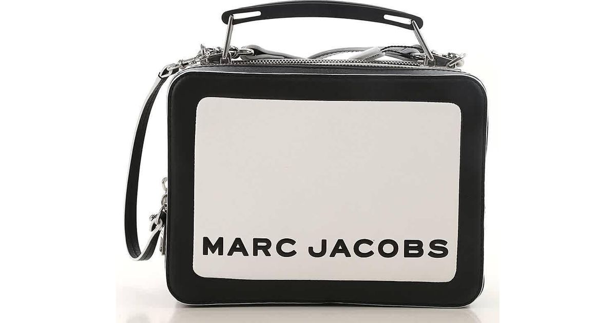 Marc Jacobs The Box 20 Cross Body Bag in Black | Lyst