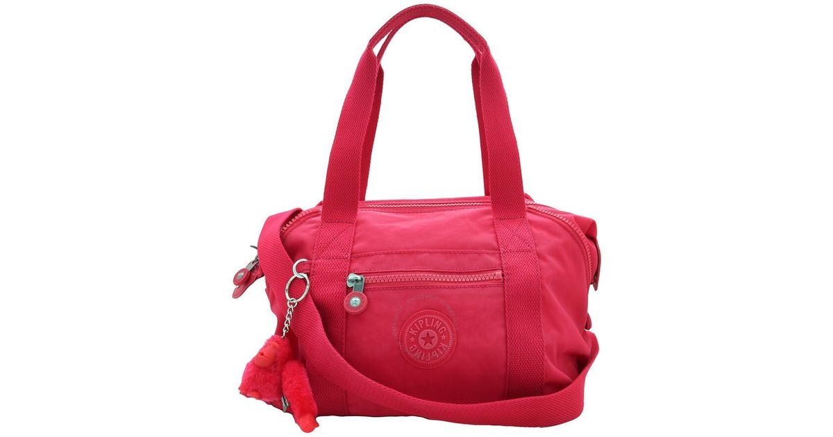 Kipling Confetti Art Mini Shoulder Bag in Red | Lyst