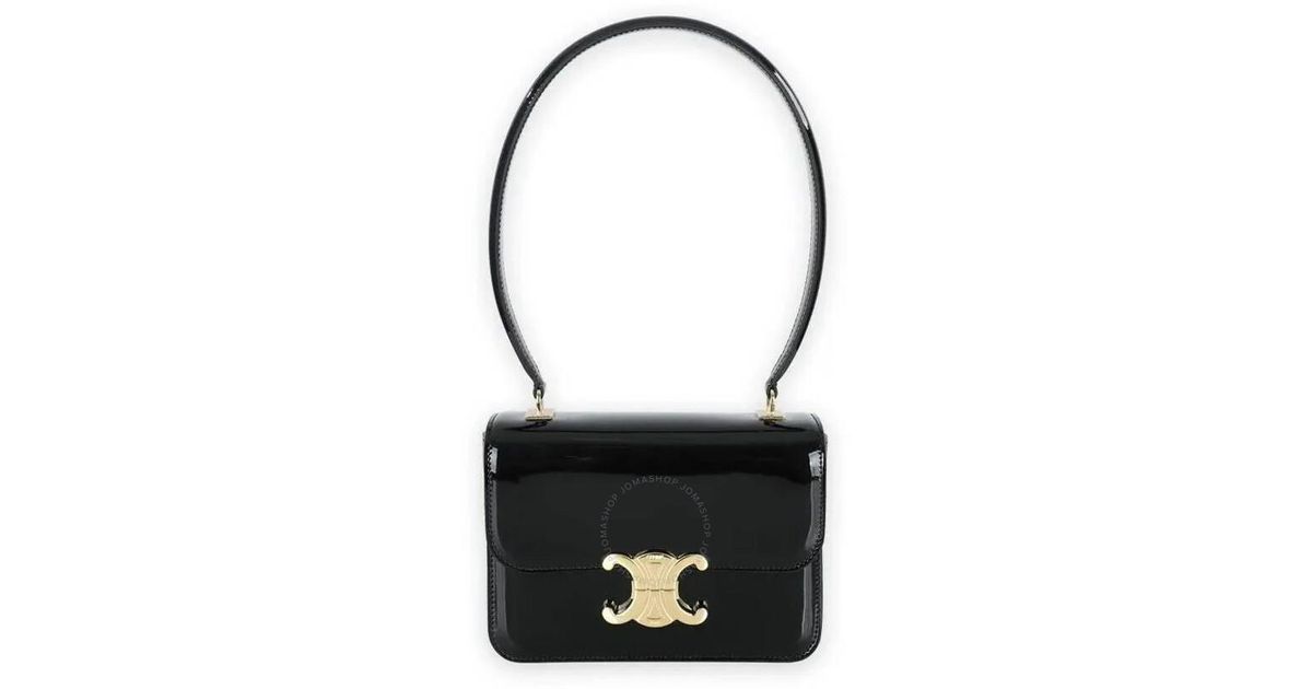 Celine Teen Garance Bag in Black | Lyst