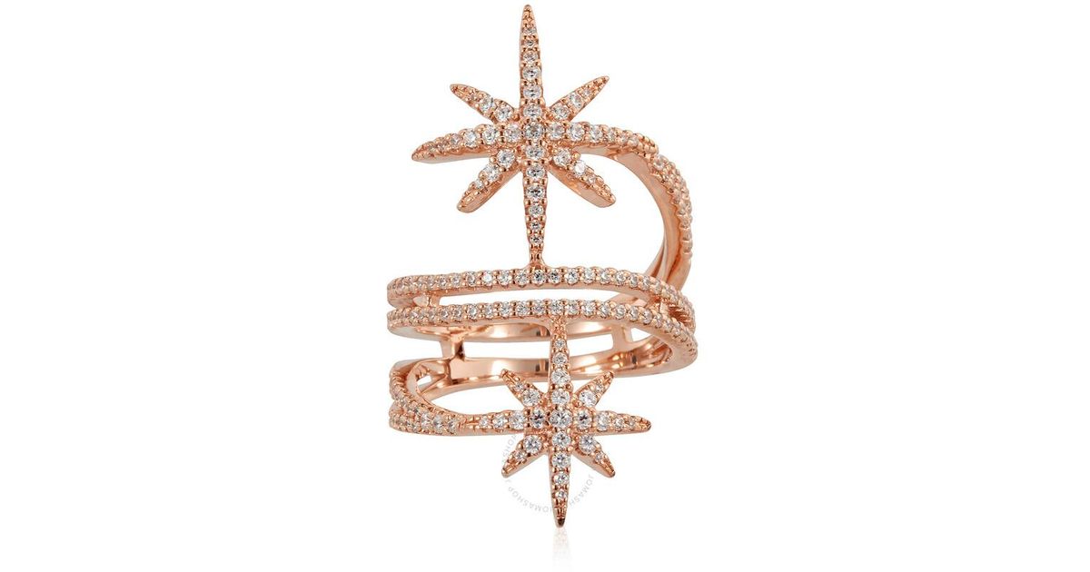 Apm Monaco Double Meteorites Stone Ring, Brand in White | Lyst