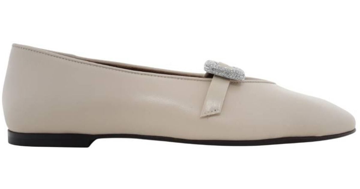 Giuseppe Zanotti Amanda Ballet Flats, Brand Size 36 Us in Grey | Lyst UK