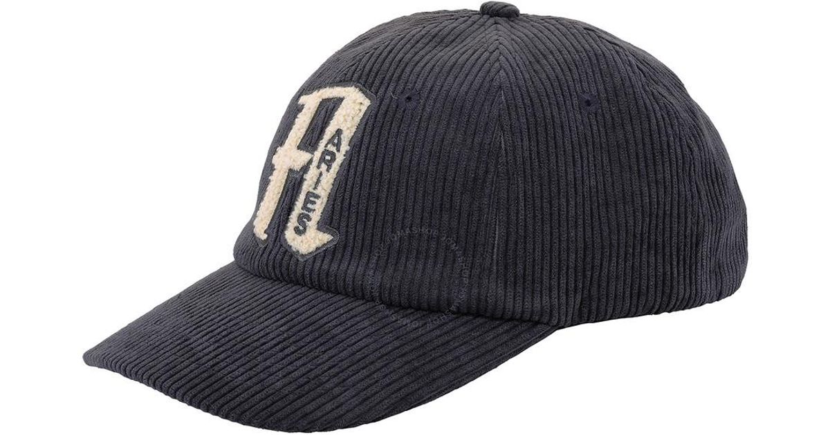 Aries Varsity Cord Cap in Blue for Men | Lyst