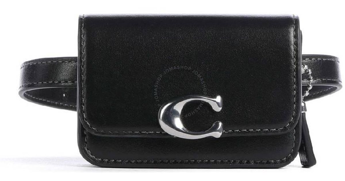 COACH Bandit Card Case Belt Bag in Black | Lyst