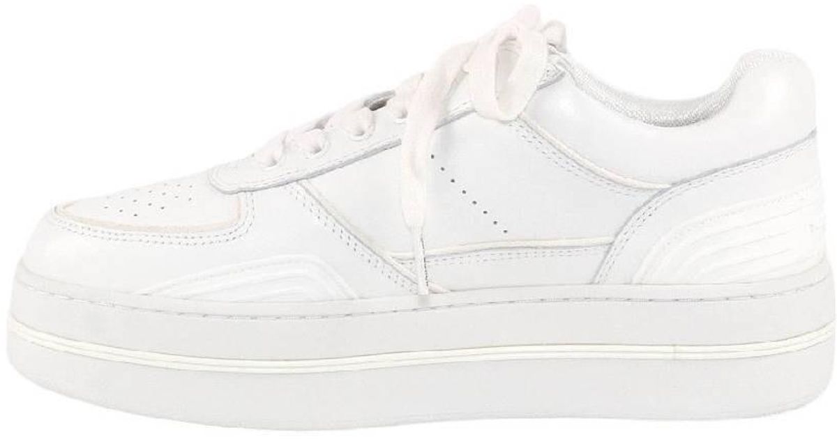 Tory Burch Clover Court Platform Sneakers in White | Lyst UK