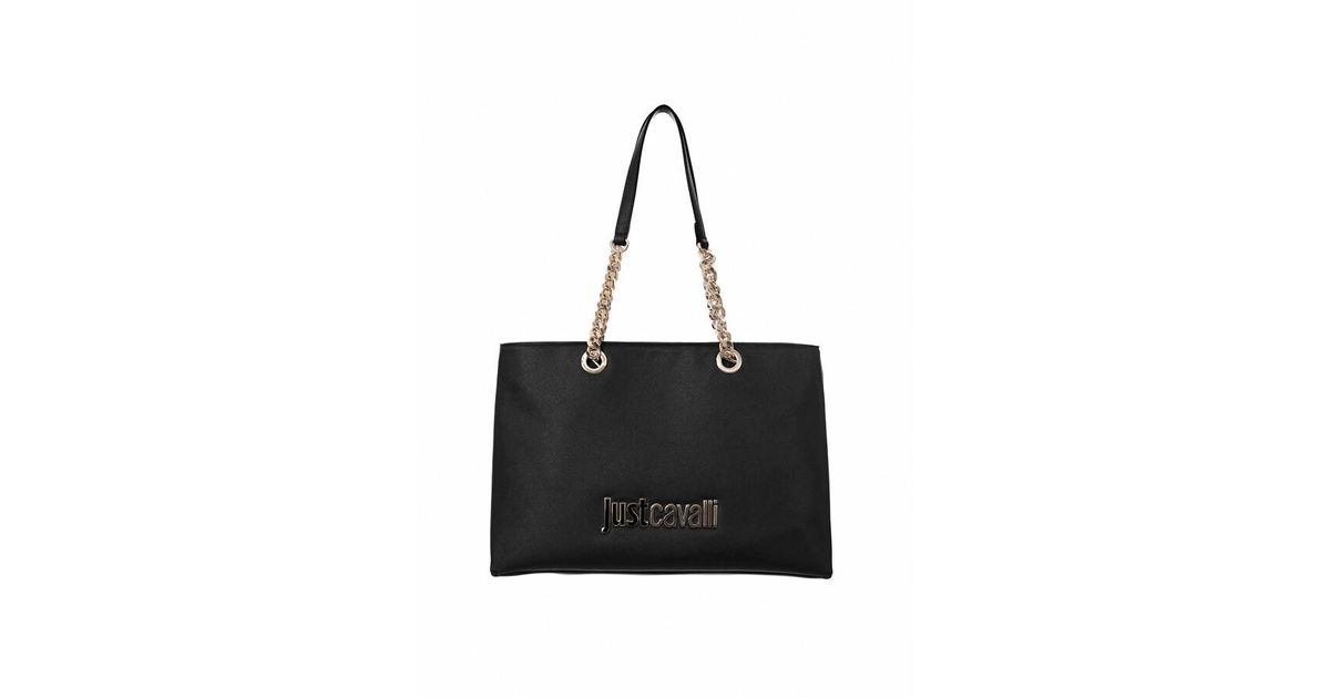 Roberto Cavalli Tote Bag in Black | Lyst UK