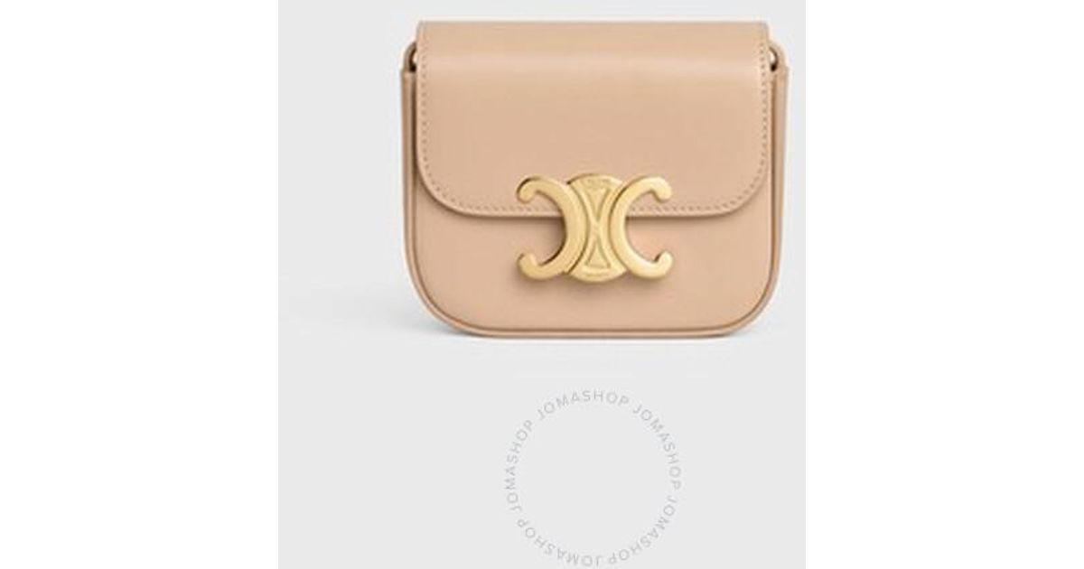 Celine Mini Claude in Natural | Lyst