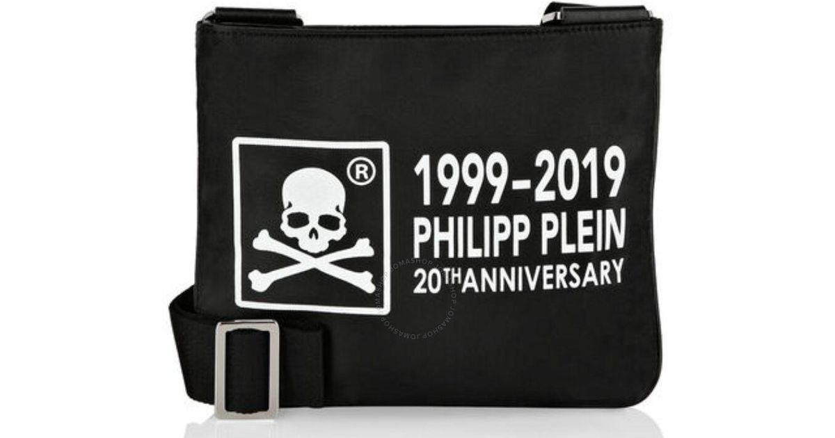 Philipp Plein 20th Anniversary Crossbody in Black for Men | Lyst