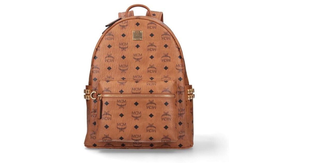 MCM Stark Backpack in Brown for Men | Lyst UK