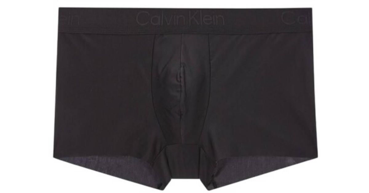 Calvin Klein Ck Low Rise Trunk in Black for Men | Lyst UK