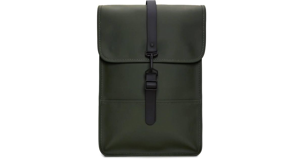 Rains Waterproof Mini Backpack in Green for Men | Lyst UK