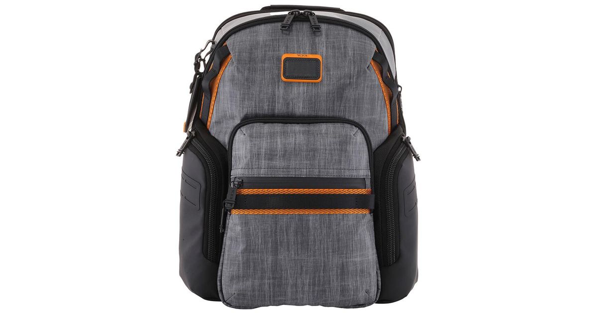 Tumi Alpha Bravo Navigation Backpack in Grey for Men | Lyst UK