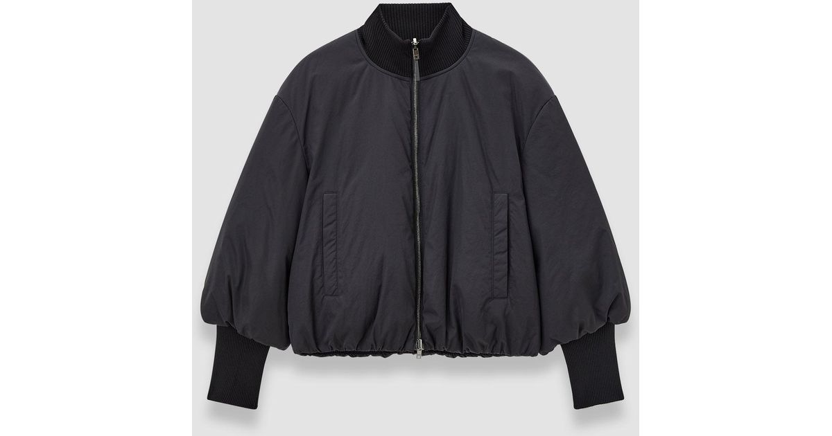 JOSEPH Bart Padded Duck Down Bomber Jacket in Blue | Lyst UK