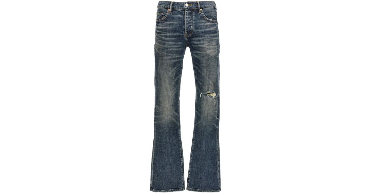 Purple '1 Year Dirty Fade' Jeans in Blue for Men | Lyst UK