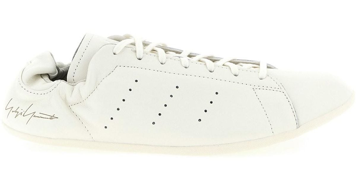 Y-3 ' Stan Smith Lo Pro' Sneakers in White | Lyst UK