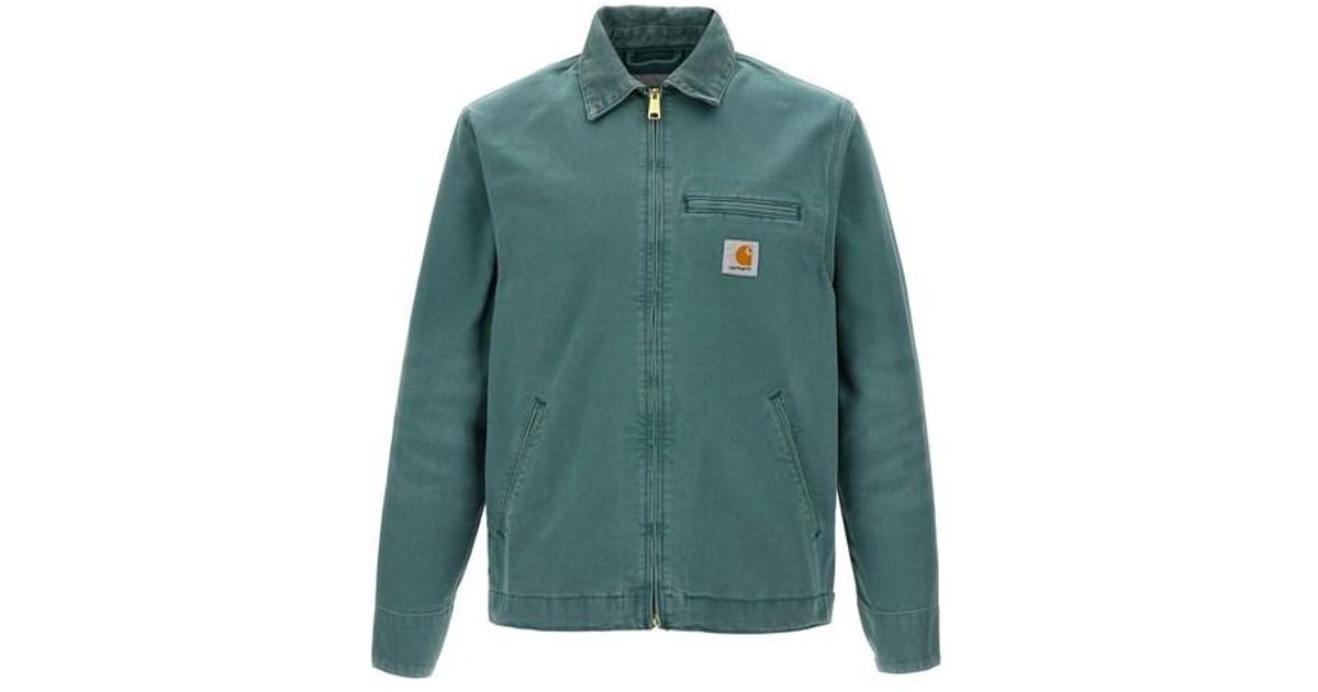 Carhartt 'detroit' Jacket in Green for Men | Lyst