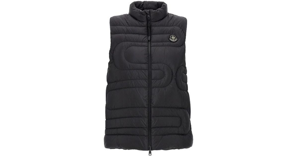 Moncler 'xihu' Vest in Black | Lyst