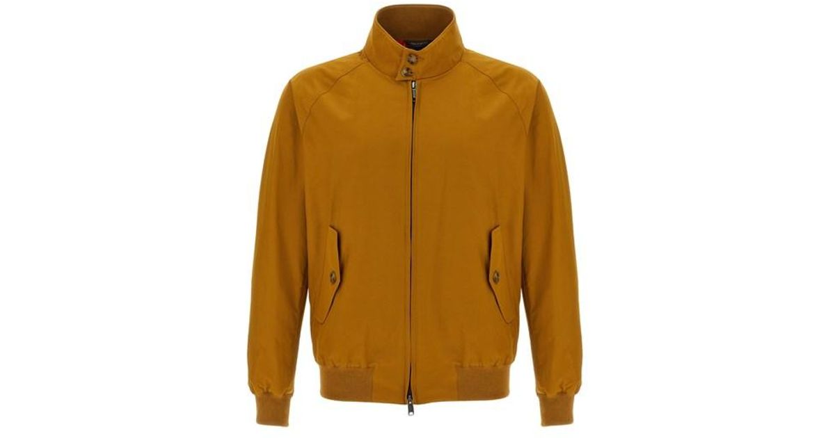 Baracuta 'g9' Bomber Jacket in Orange for Men | Lyst