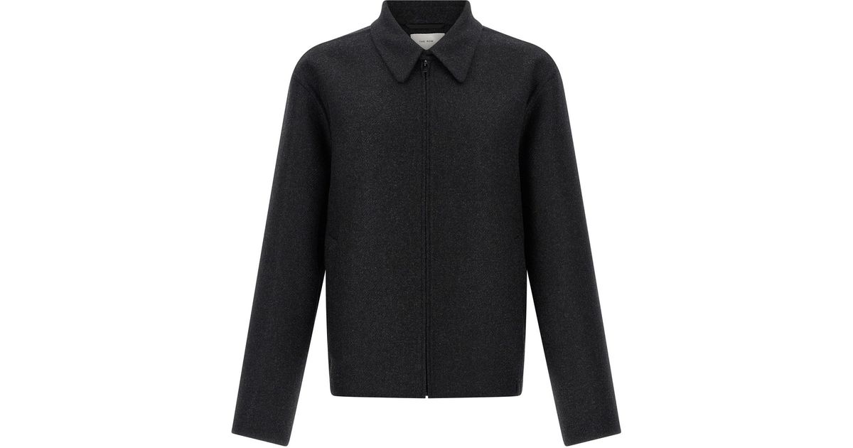 The Row 'dantes' Jacket in Black for Men | Lyst UK