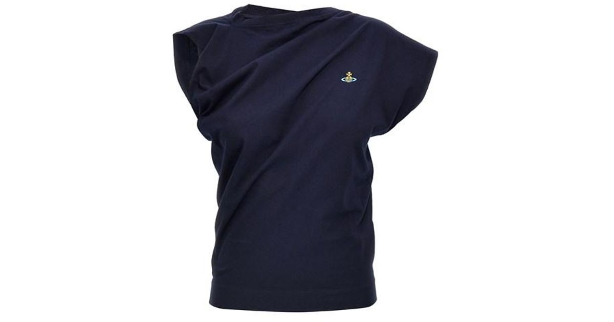 Vivienne Westwood 'hebo' Top in Blue | Lyst